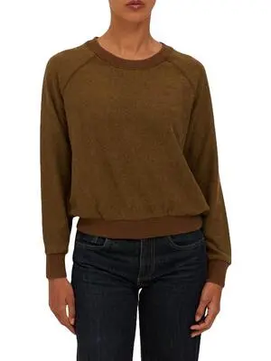 PROJECT SOCIAL T Raglan Sweatshirt - Olive