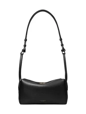Tory Burch Tory Burch Perry Pebbled Leather Crossbody Bag Black