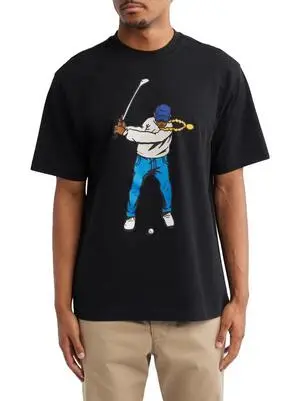 EASTSIDE GOLF Double Sided Swingman Graphic T-shirt - Black