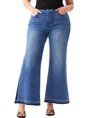 BAYEAS High Waist Wide Leg Jeans - Trappist-1e