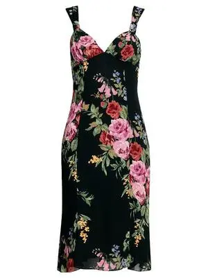 REFORMATION Macie Floral V-neck Dress - Gala