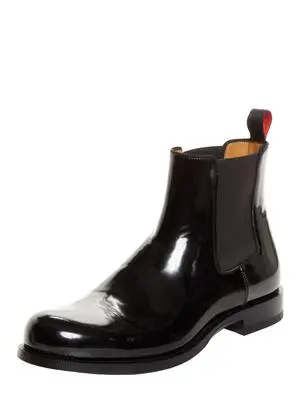 CHRISTIAN LOUBOUTIN Choucair Chelsea Boot - Bk01 - Black