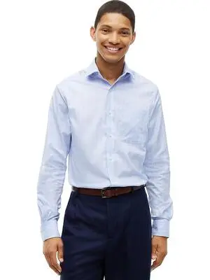 Tommy Hilfiger Regular Fit Plaid Thflex Dress Shirt 14.5/32 - Green