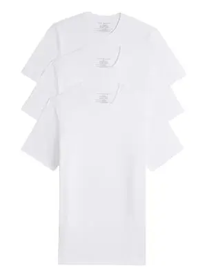 Tommy Hilfiger Cotton Classics Crewneck Undershirt 3-pack - White