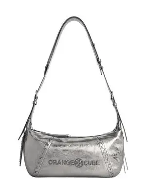 ORANGE CUBE Metropolitan Hobo Bag - Silver