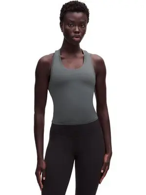 Lululemon Unrestricted Power Racerback Tank Top - Onyx Grey