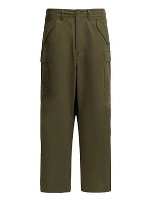 DAIWA PIER39 Wide Leg Cargo Pants - Green