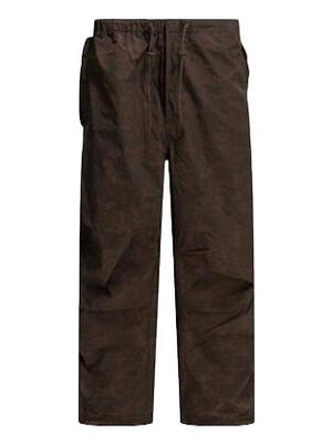 BEAMS Mil Parachute Pants - Brown