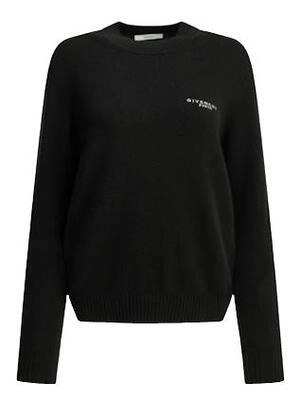 Givenchy Logo Crewneck Sweater - Black
