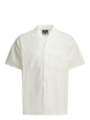 BEAMS Pima Cotton Casual Shirt - White