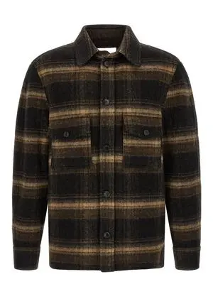 MARANT Kervon' Wool Overshirt - Brown