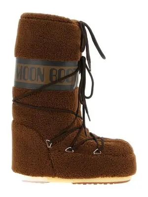 Moon Boot Moon Boot Icon Fleece Boots Brown