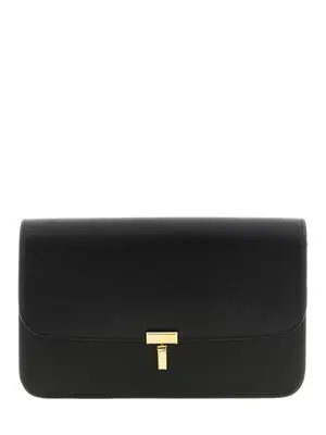 TOTÊME TOTEME T-Lock Leather Crossbody Bag
