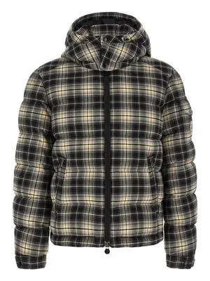 Moncler Moncler Airor Checked Down Jacket Multi