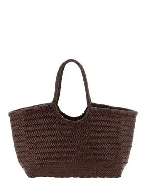 Dragon Diffusion DRAGON DIFFUSION Nantucket Basket Big Shoulder Bag Brown