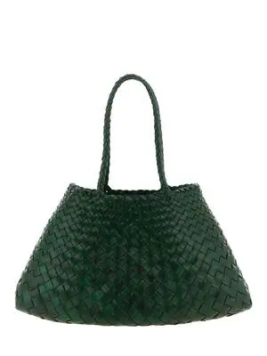 Dragon Diffusion Dragon Diffusion Santa Croce Big Shoulder Bag Green