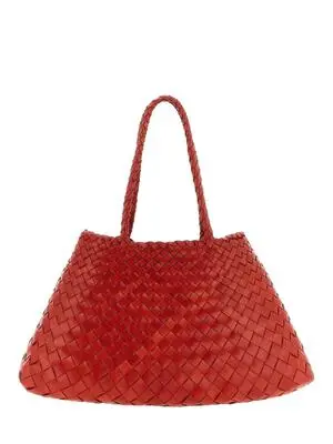 Dragon Diffusion Santa Croce Big Shoulder Bag - Red