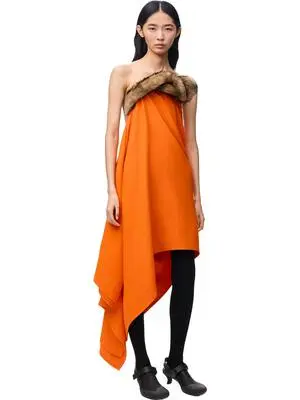 Loewe Leggings In Viscose Blend - Black