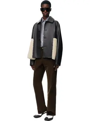 Loewe Nappa Lambskin Jacket - Black