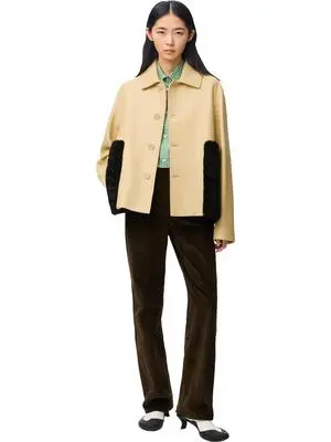 Loewe Nappa Lambskin Jacket - Light Yellow