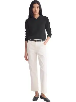 Everlane Utility Cigarette Pant - Bone