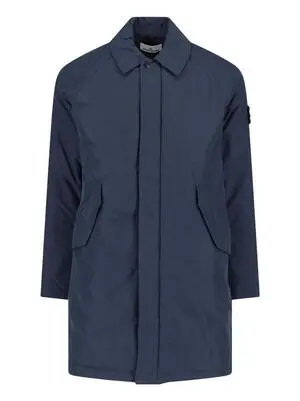 STONE ISLAND Stone Island Padded Micro Twill Coat