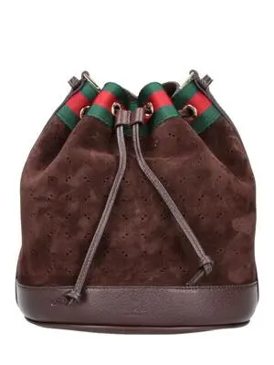 GUCCI Gucci "Venice" Suede Bucket Bag