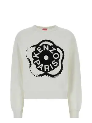 Kenzo Boke Flower 2.0 Crewneck Sweatshirt - White