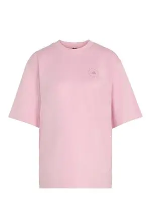 STELLA MCCARTNEY Stella McCartney X Adidas Sportswear Loose Fit Organic Cotton Tee