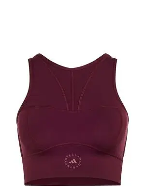 Stella McCartney X Adidas Training Crop Top - Maroon
