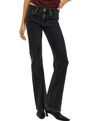 Rails Fremont Cotton Stretch Low Rise Jeans - Blackjack