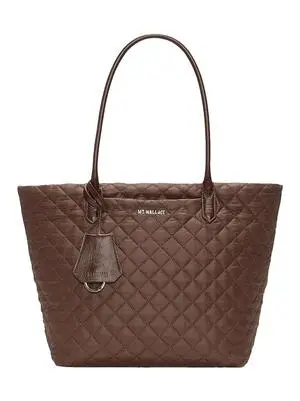 Mz Wallace Medium Quilted Tote Bag - Walnut
