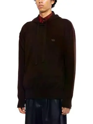 Loewe Anagram Hoodie - Brown