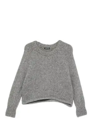 SUSANNE BOMMER Raglan Sleeve Sweater - Grey