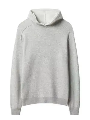 Maison Kitsuné Knitted Hoodie - Grey