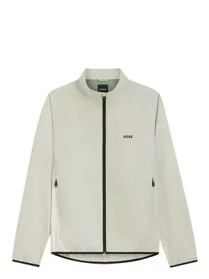 BOSS BOSS Logo-Print Zip-Up Jacket