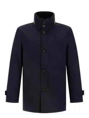 HERNO Button-fastening Jacket