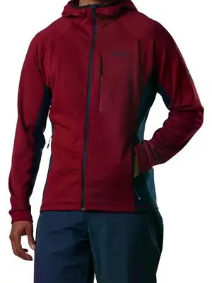 Rossignol Full-zip Hoodie Fleece - Red