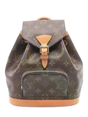 LOUIS VUITTON Monogram Mini Montsouris Backpack - Brown