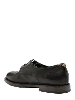 Moma Lace-up Leather Derby Shoes - Brown