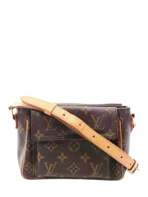 LOUIS VUITTON 2004 Monogram Viva Cite Pm Crossbody Bag - Brown