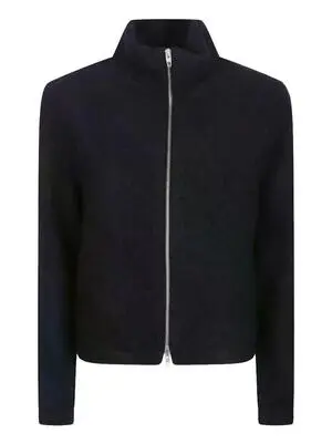 JIL SANDER Zip-up High-neck Sweater - Blue