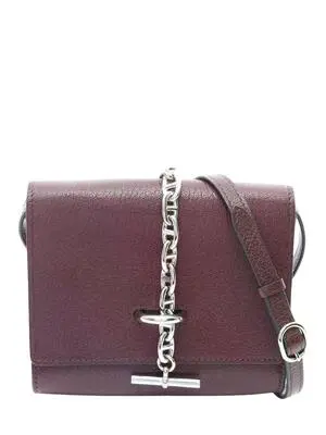 Hermès Hermès 2023 Mini Chevre Mysore Verrou Chaine Crossbody Bag Red