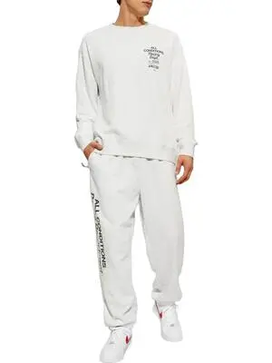 Nike Tuff Fleece Logo-print Sweatshirt - White