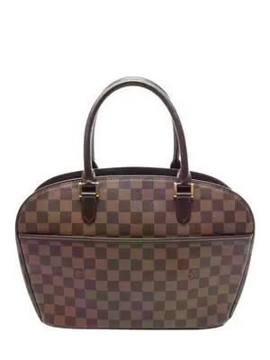 LOUIS VUITTON Damier Ebene Sarria Horizontal Handbag - Brown