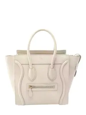 Celine Micro Luggage Tote Bag - Brown