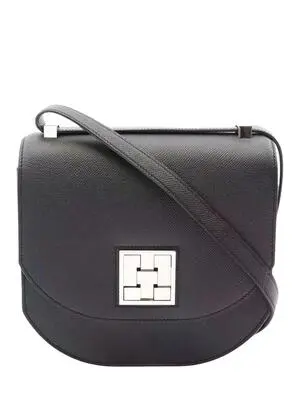 Hermès 2020 Epsom Mosaique Au 24 21 Crossbody Bag - Black
