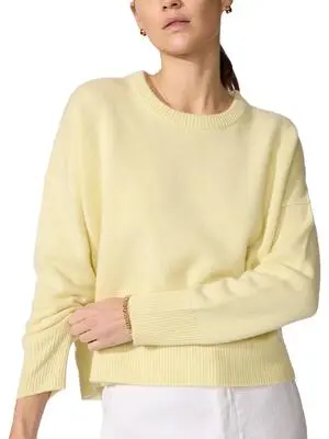 Brochu Walker The Everyday Cashmere Bright Crew - Anis