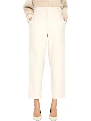 Brochu Walker The Stone Vegan Leather Pant - Perle