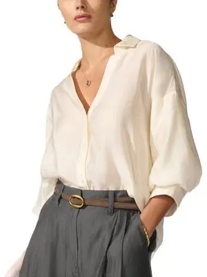 Brochu Walker The Kate Voile Shirt - Creme